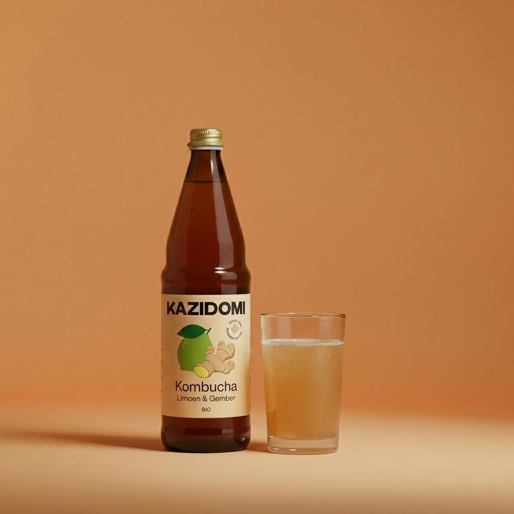 Bio Kombucha Limoen & Gember – Pieter Pot